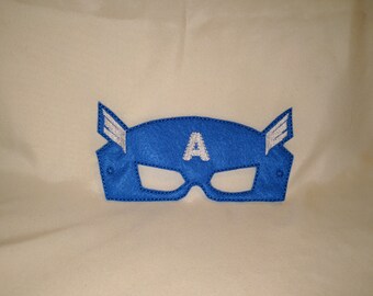 Captain america mask | Etsy
