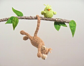 Monkey nursery art | Etsy