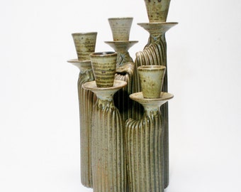 6 MACS Post ICS Italian Ceramic Plates by StudioPotterArchive