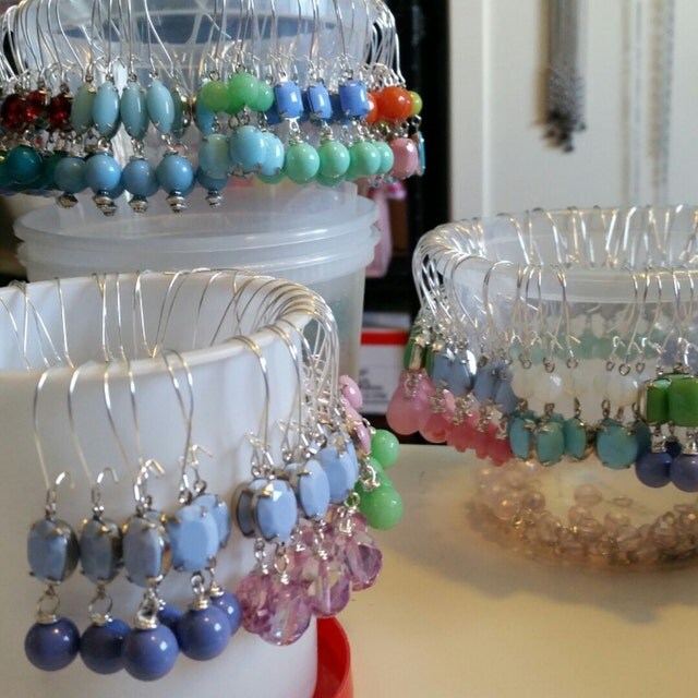 Recycled Jewelry Upcycled Jewelry Midcentury Modern by belmonili