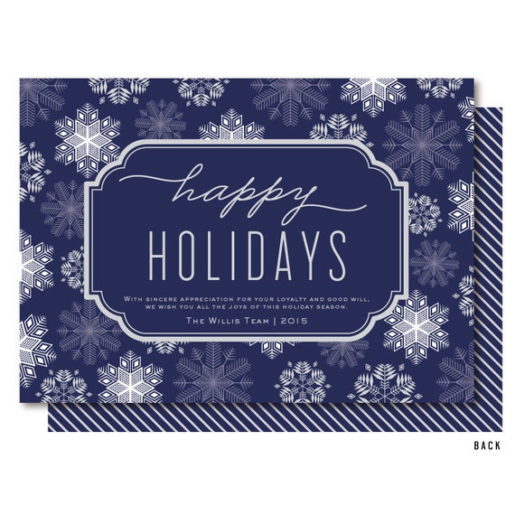 Non religious Holiday Card Corporate Holiday Cards Non religious Holiday Card Corporate Holiday Cards
