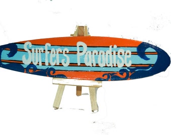 Items similar to 1ft tall surf surfboard table numbers party ...