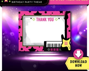 Rock star thank you | Etsy