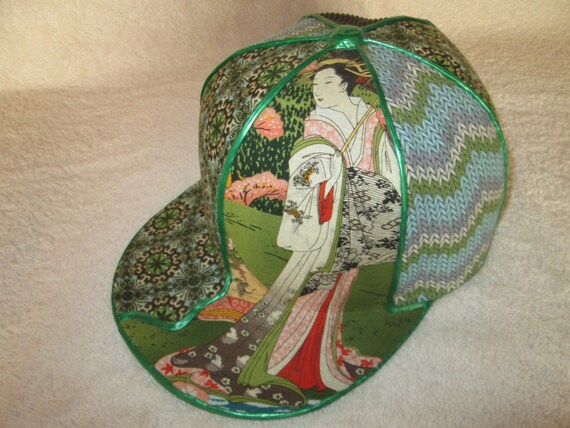 Green Geisha Hat