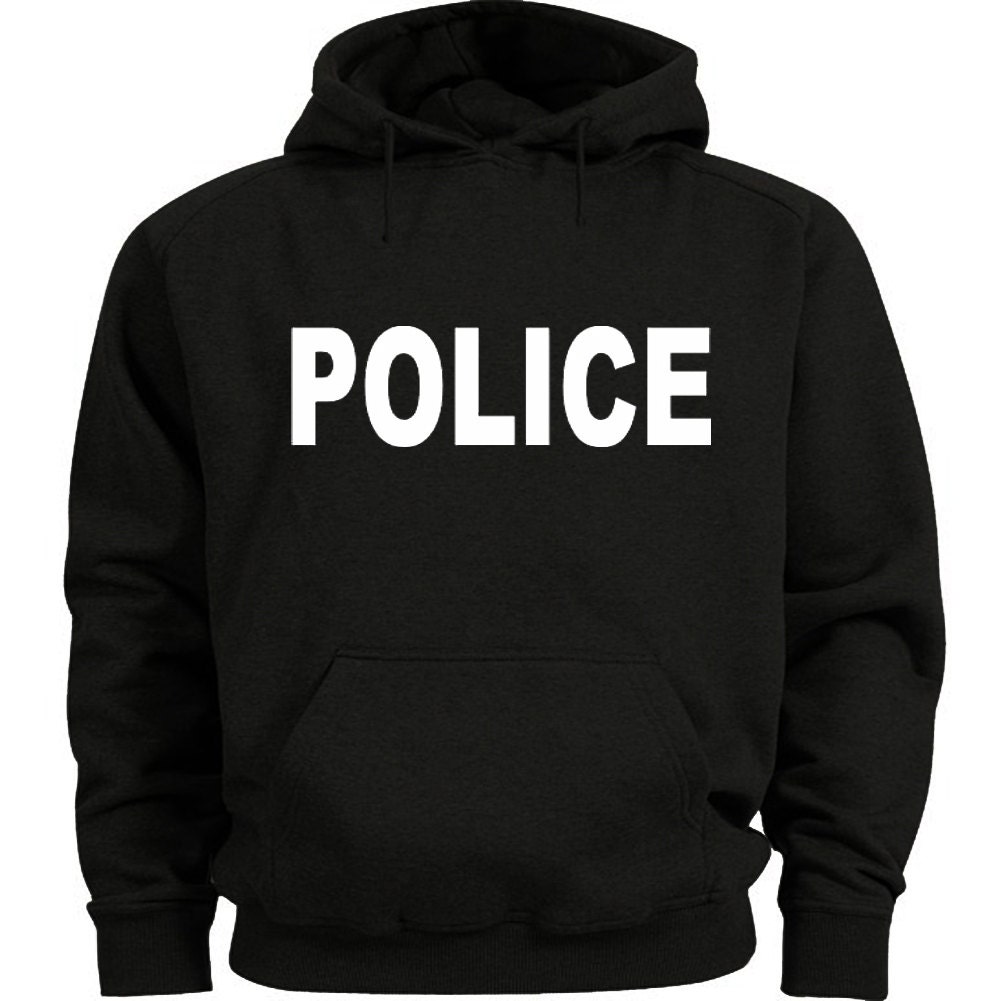 Police hoodie sweatshirt
