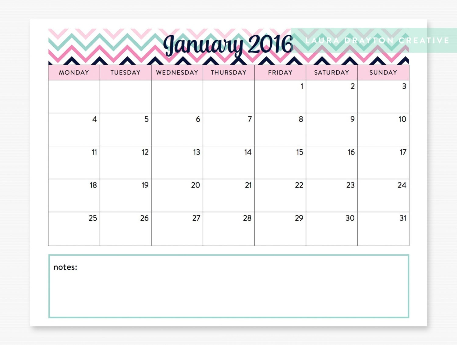 Important Dates Calendar