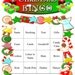 Christmas Themed Bingo Set