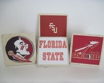 Florida State University Seminoles Coasters - Set of 4
