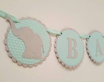 Elephant banner | Etsy