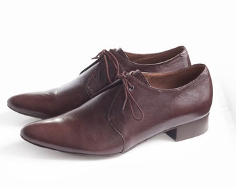 Handmade leather women shoes sandals booties slip by UnaUnaShoes