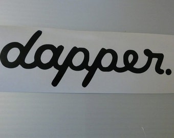 Dapper sticker | Etsy
