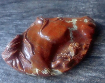 Unique carved jasper related items | Etsy