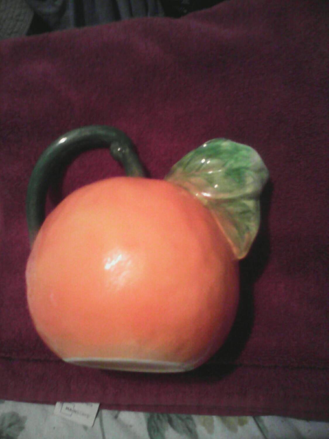 Haloon Group Vintage 1982 Orange Pitcher. – Haute Juice