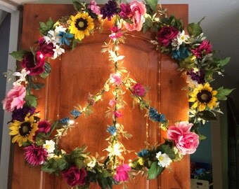 Peace sign light | Etsy