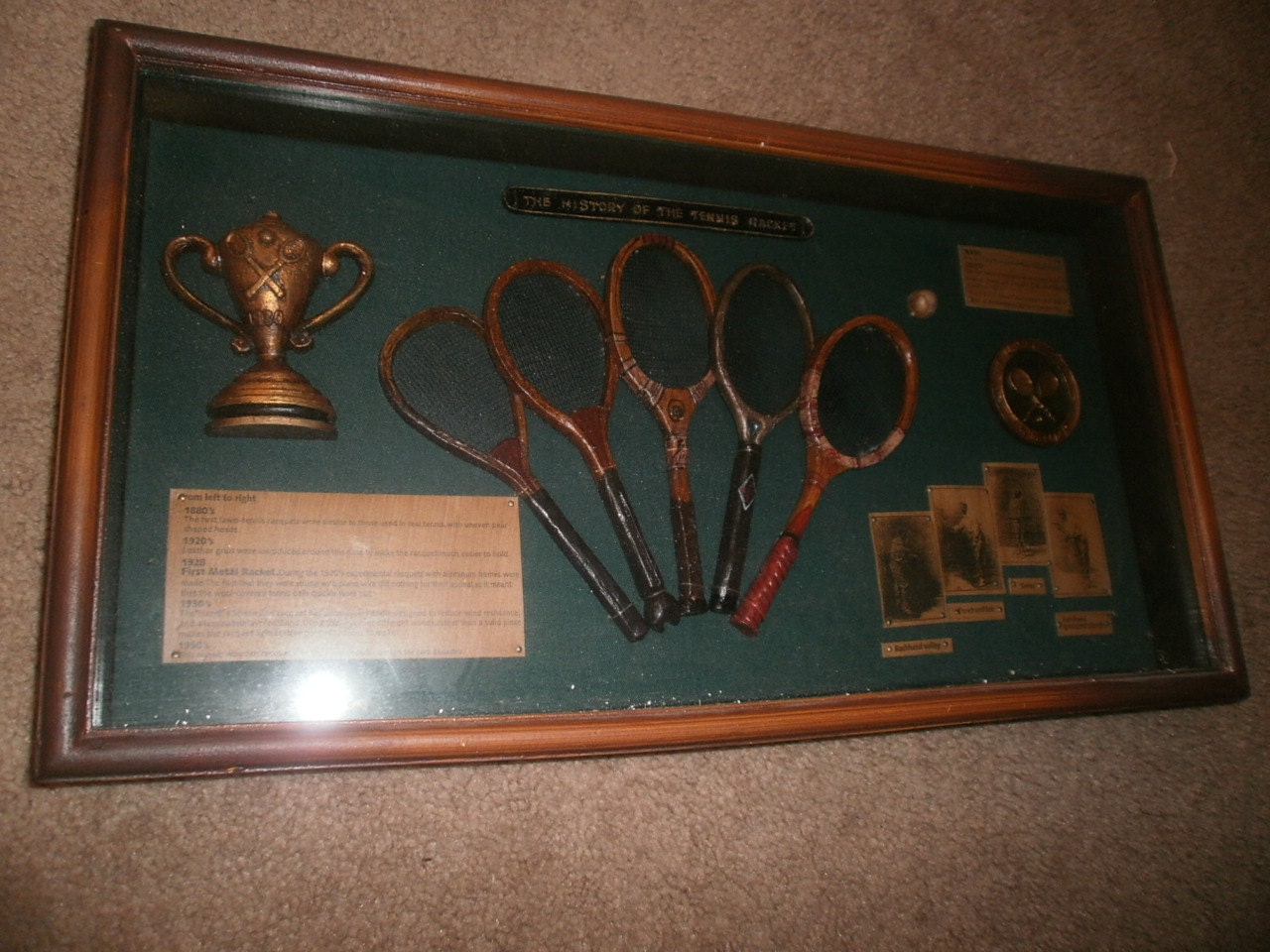 The History of the Tennis Racket Shadow Box