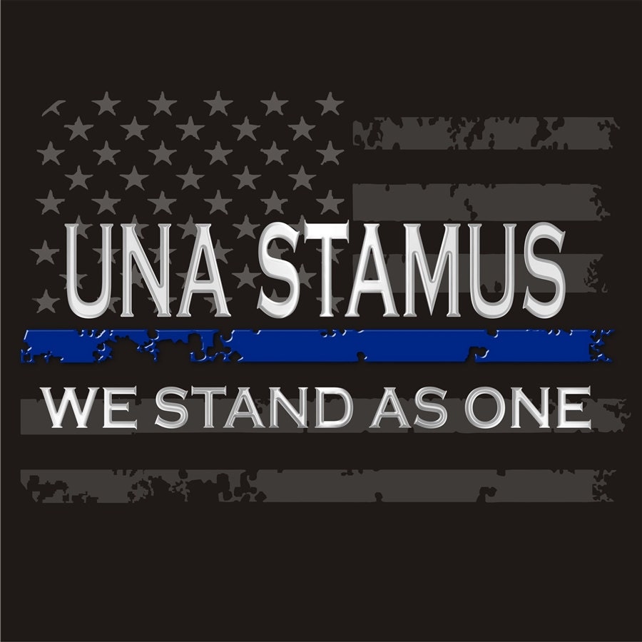 2 UNA STAMUS We Stand As One Reflective Decal SKU: