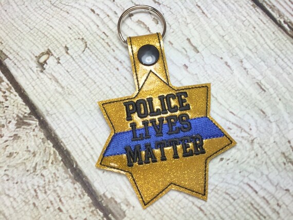 7 Point Star Badge Police Lives Matter Point on Top Highway
