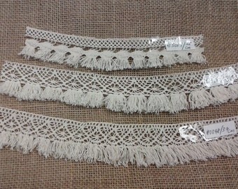 Fringe lace trim | Etsy