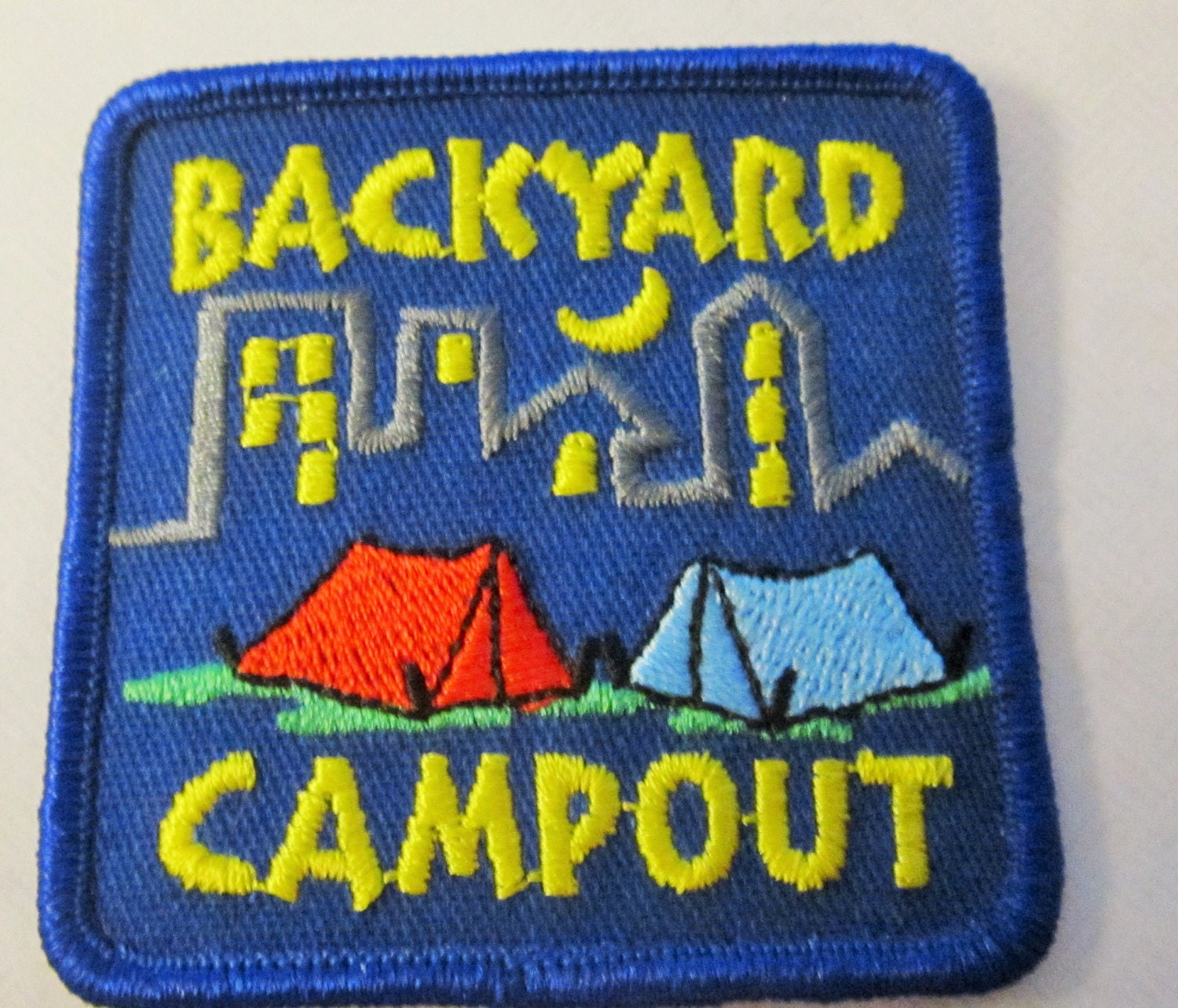 Girl Scout Fun Patch “Backyard Campout” – Haute Juice