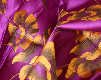 Japanese silk fabric | Etsy