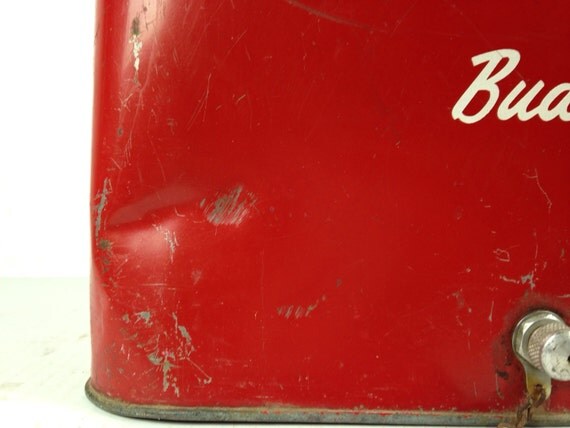 Vintage Cooler Metal Cooler Pleasure Chest by WyrembelskisVintage