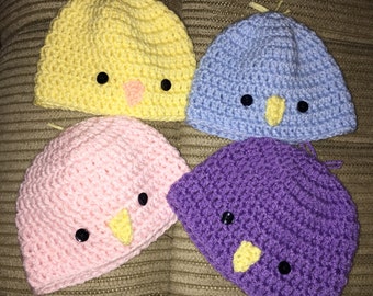 Items similar to Baby Chick Crochet Hat on Etsy