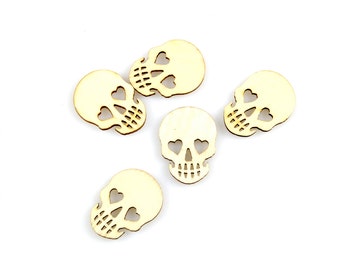 Skull heart eyes | Etsy