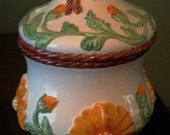 Italian cookie jar | Etsy
