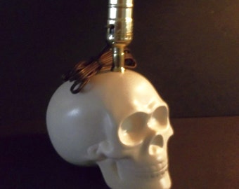 Skull lamp | Etsy