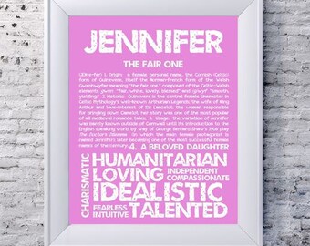 Jennifer name | Etsy