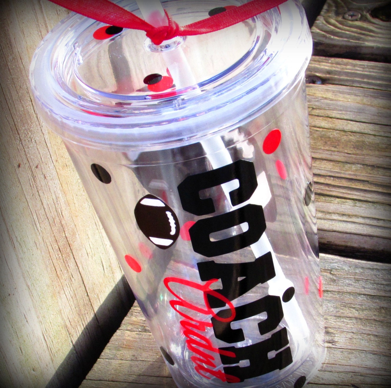 Football Coach Gift Personalized Football Coach Cup Custom