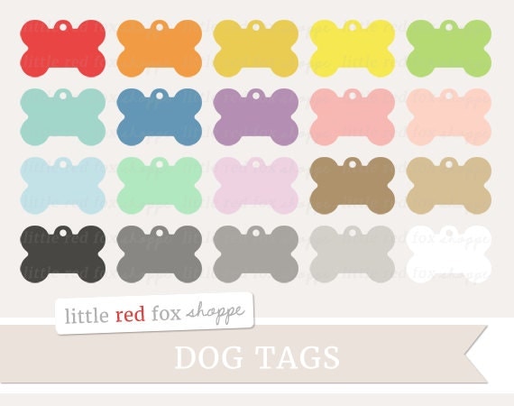 Dog Tag Clipart Pet Tag Clip Art Dog Collar Doggie Name Tag