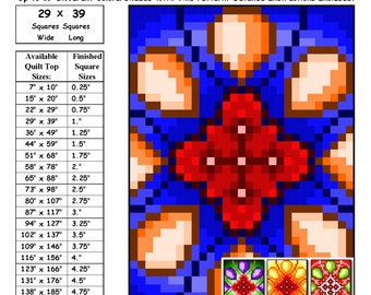 0108 Semi Truck Quilt Pattern by RainbowMoonTreasures on Etsy