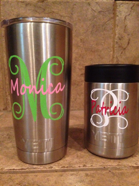 Yeti Rambler Decal Only Yeti Personalized Decal By Customvinylbyc