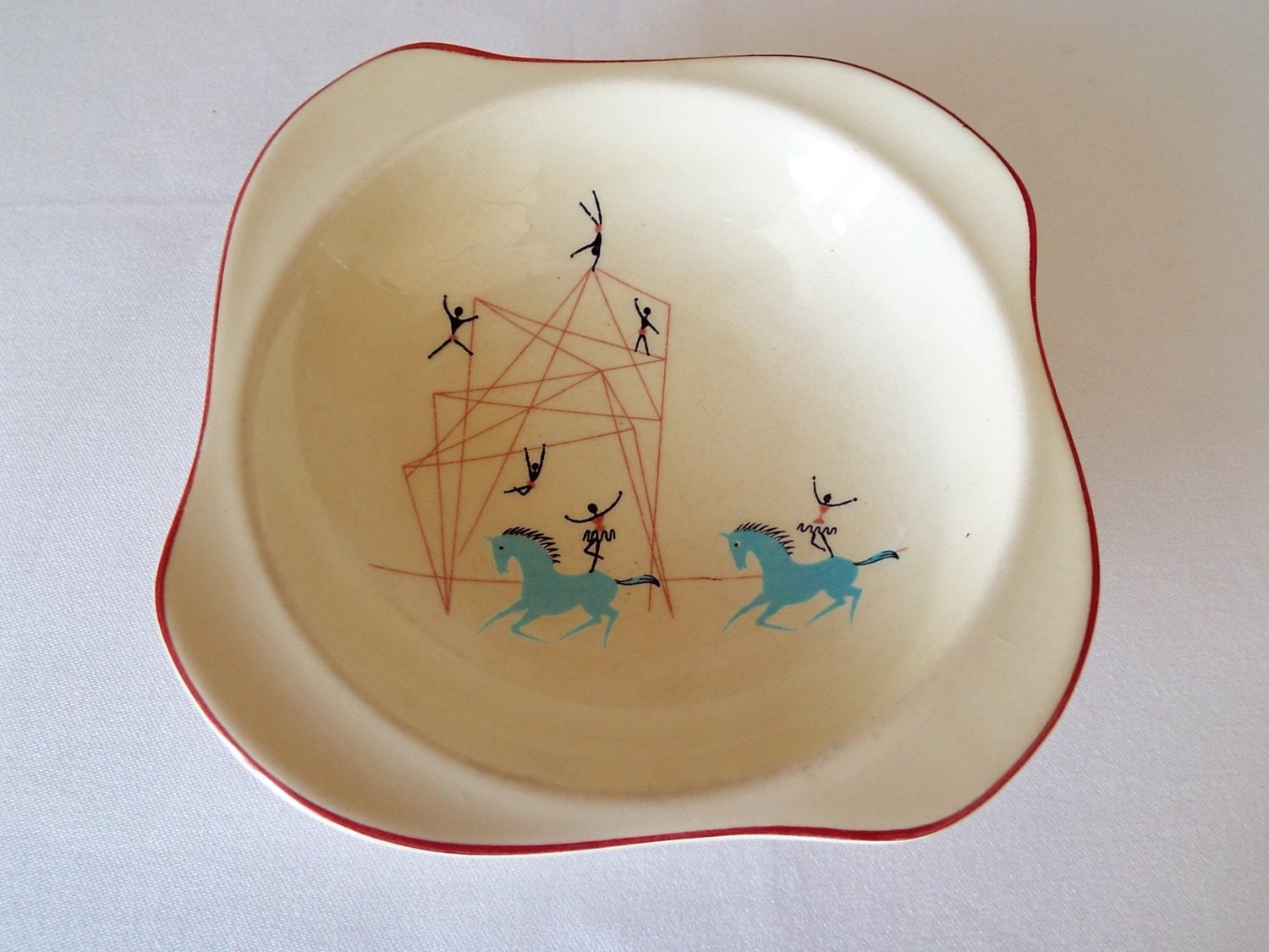 Beswick Circus Bowl. 1950s Retro Bowl by Beswick. Retro Beswick ...