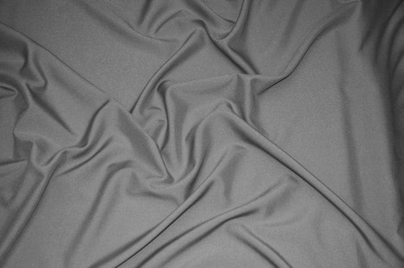 Grey Polyester Fabric Grey Fabric Yardage Fabric By The