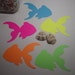 Large Goldfish Die Cuts Fish Die Cuts Custom Orders