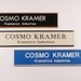 Name Plate 2 x 8 20 Color Combinations by TouchofBraille on Etsy