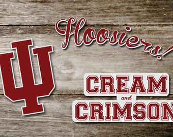 Indiana hoosiers | Etsy