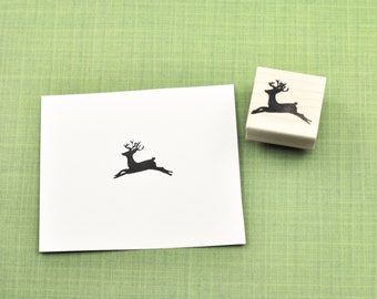 Reindeer stamp | Etsy
