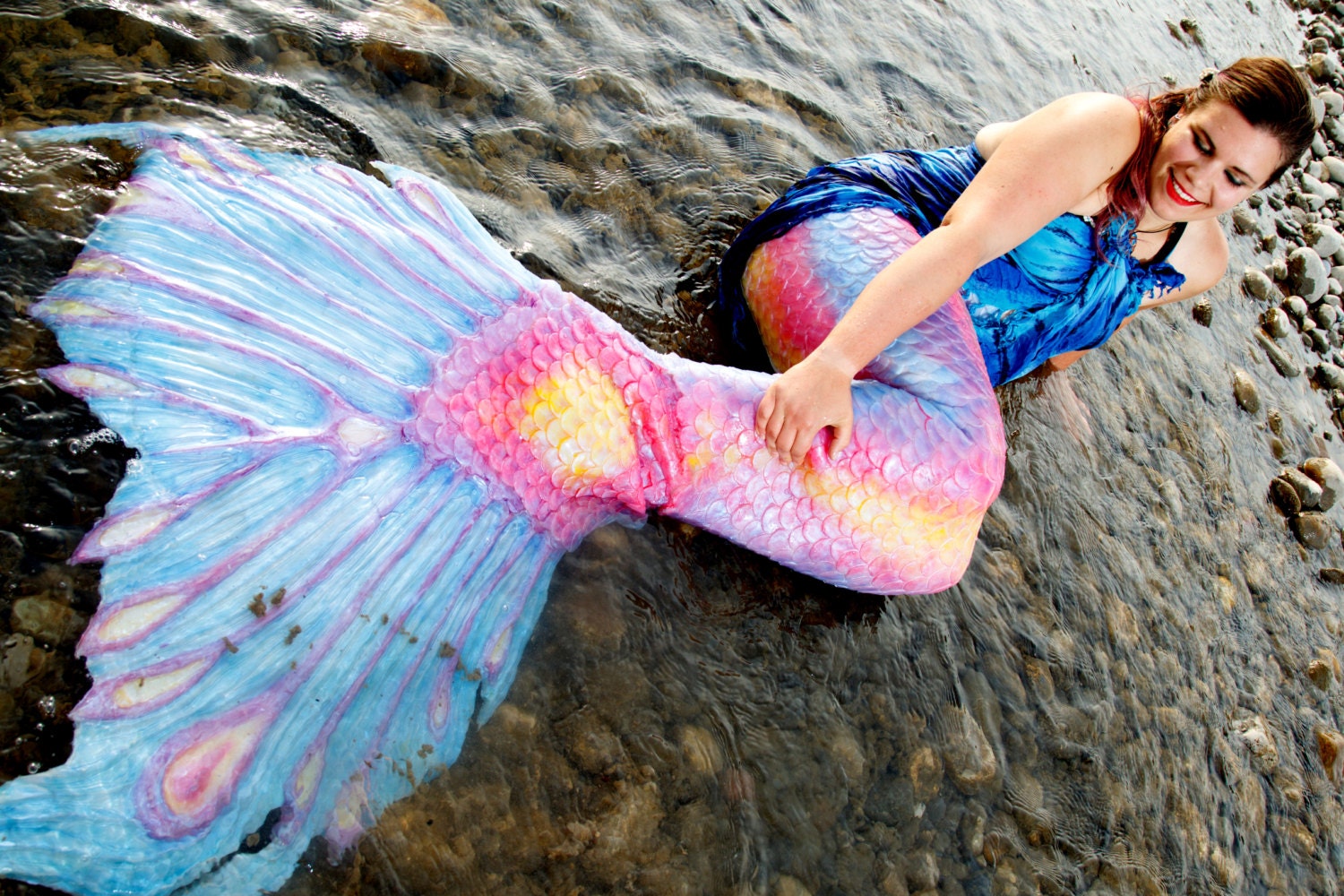 Swimable Full Silicone Mermaid Tail By Tfartistry On Etsy