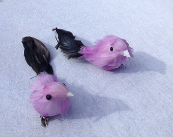 Unique purple bird related items | Etsy