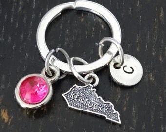 Kentucky keychain | Etsy