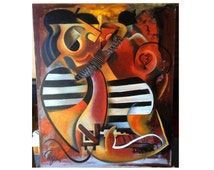 Popular items for cubic painting on Etsy