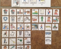 Popular items for pecs symbols on Etsy