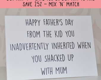 Step father card | Etsy