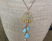 moonrise shell necklace