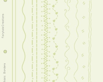 Border stencil | Etsy