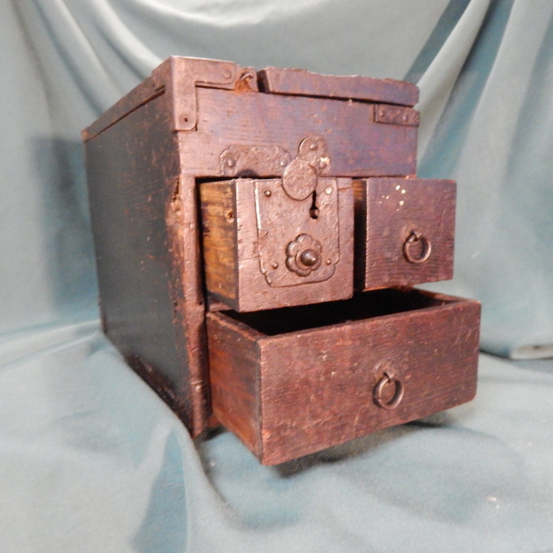 Antique Chinese Money Bank / Chest Circa: 1800’s – Haute Juice