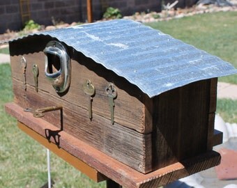 Unique rustic birdhouse related items | Etsy